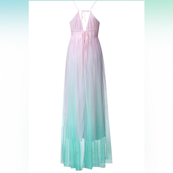 Dresses | Womens Pink Color Fading Dress For Cosplay Festivals And ...